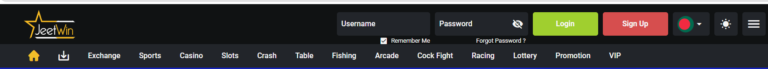 JeetWin Login to Your Account - Jeetwin Bangladesh